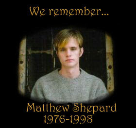 DAVID DUST: Never Forget: Matthew Shepard Died Today