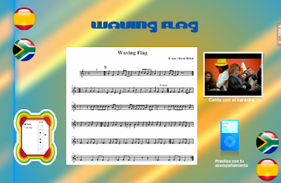 Waving flag – Partituras para clase