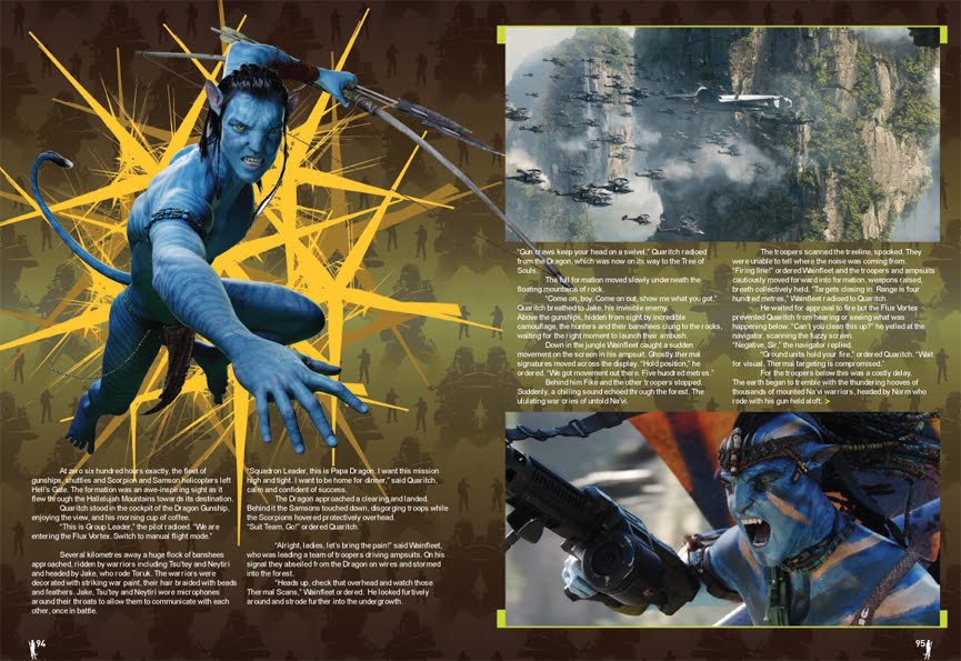 LK New media Design: 'Avatar 3D Annual' Front Cover & DPS examples ...
