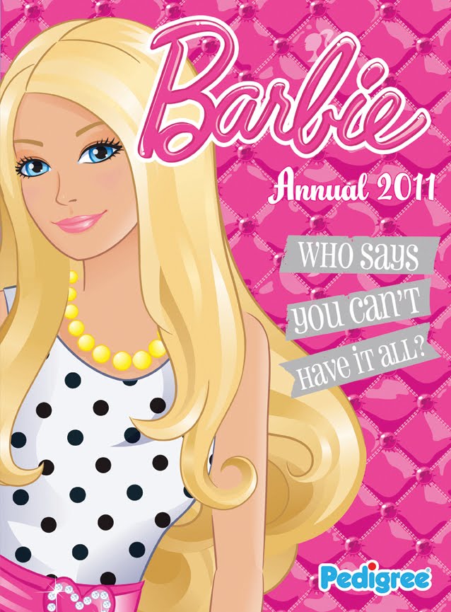LK New media Design: 'Barbie Annual 2011' Front Cover & DPS examples ...