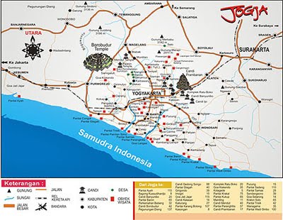 AmazingJogja!!!: Jogjakarta Map