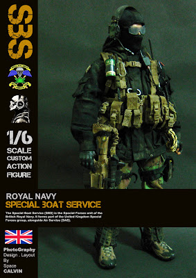 SpaceCalvin_My Space_My 1/6 Custom: The Royal Navy-Special Boat Service ...
