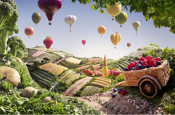 Hot Air Balloons - Foodscapes - Foto Set I Like