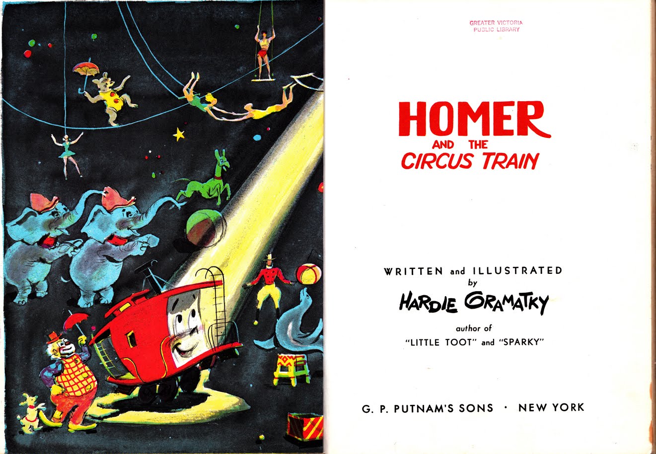 Ronn's Big Pile of Stuff: Homer and the Circus Train