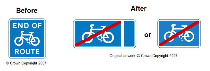 Signage improvements: Cycle, bus, tram, and car sharing lanes | glob on ...