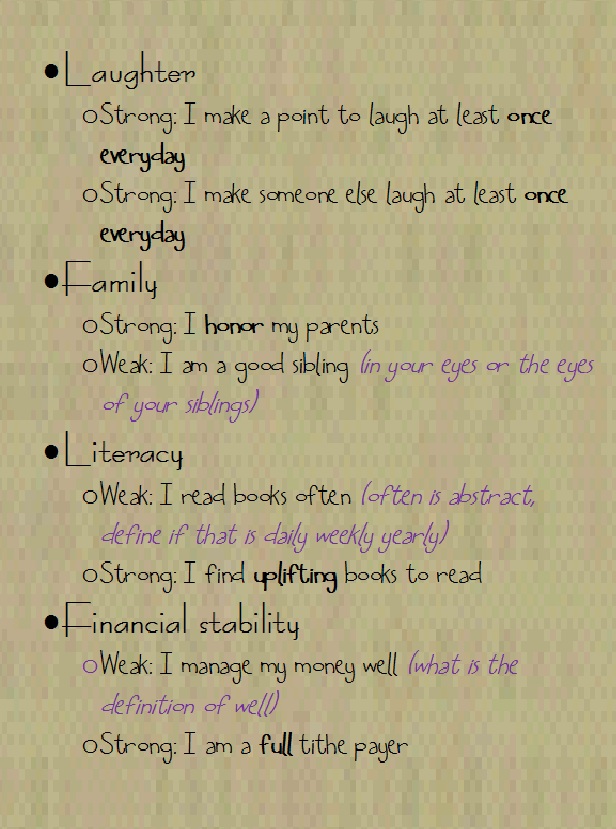 GS 101: Personal Creed Doc.: EXAMPLE (Values- positive affirmations)