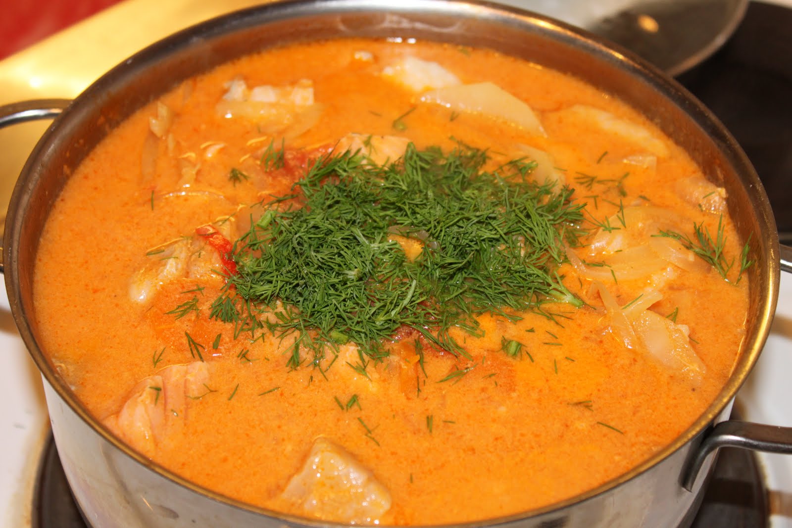 Mumsfillibaba!!!: Värmande Fiskgryta