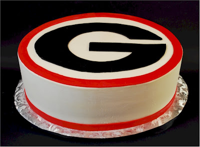 Cup a Dee Cakes Blog: Georgia Bulldogs Groom's Cake