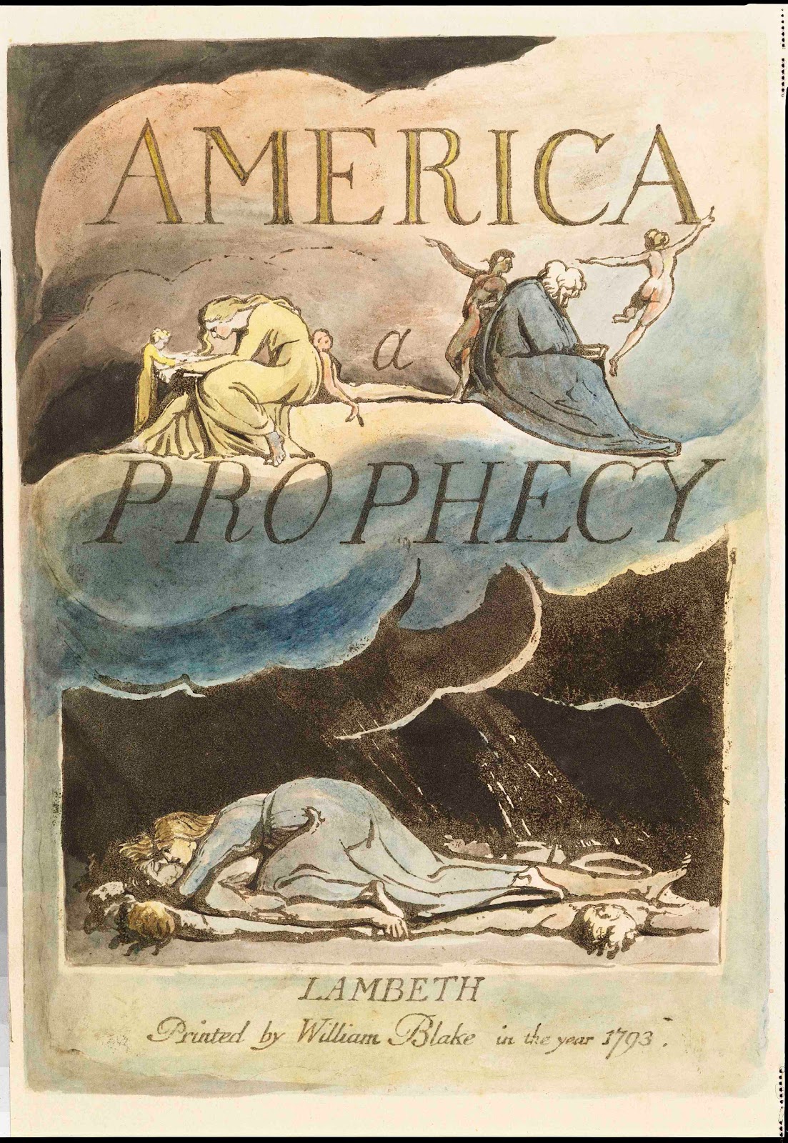Journey To The East: America A Prophecy by William Blake (How do we ...