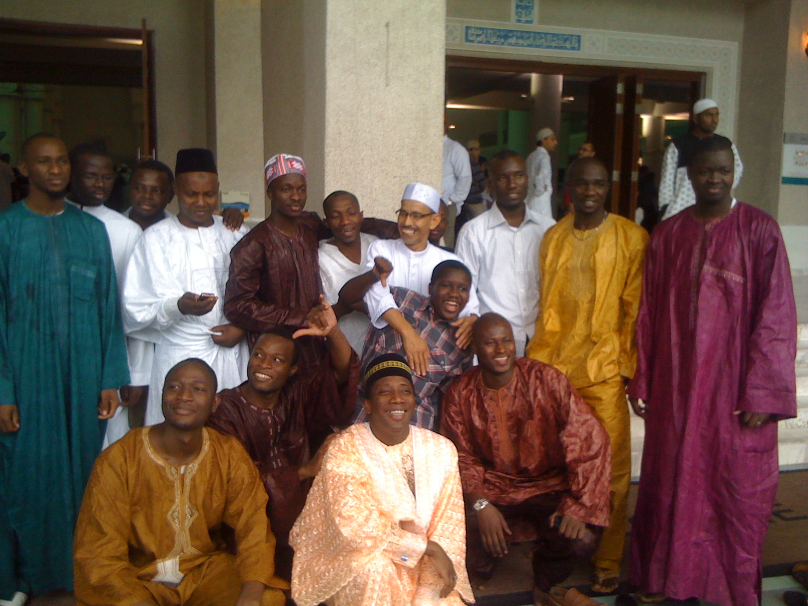 Dr. Mohamed Thierno Magassouba: Guinean students celebrating EID fitr ...