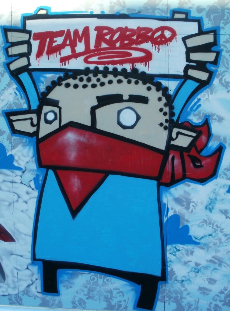 team robbo vs banksy