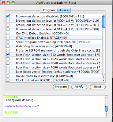An IMPULSE: AVR development on Mac OS X with XCODE