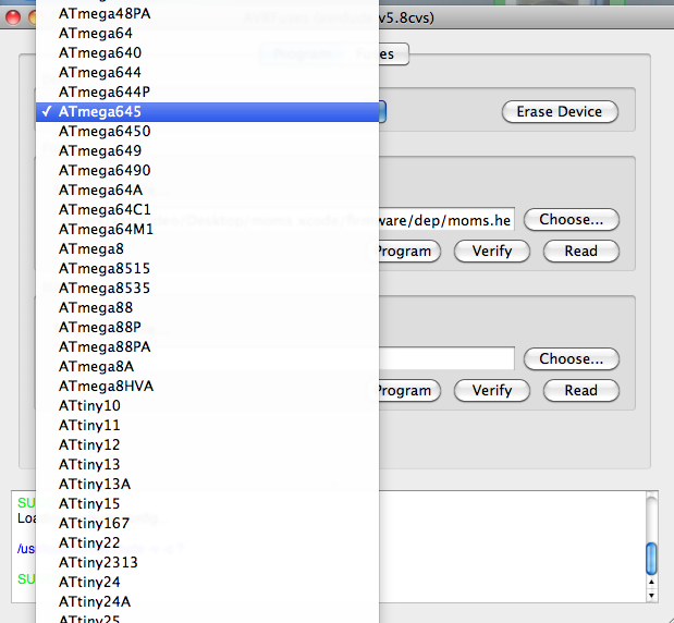 An IMPULSE: AVR development on Mac OS X with XCODE