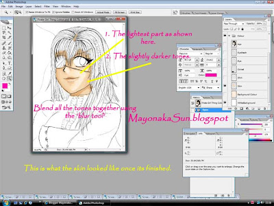 MayonakaSun's Blog~: Anime digital art tutorial