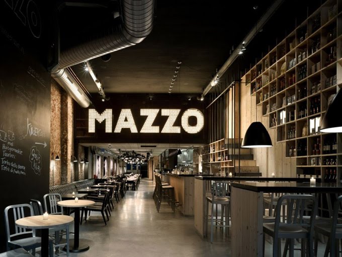 Michelle's Interior Inspirations: Mazzo restaurant in Amsterdam