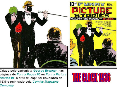 HQ Quadrinhos: THE CLOCK - Comics Magazine Company - 1936