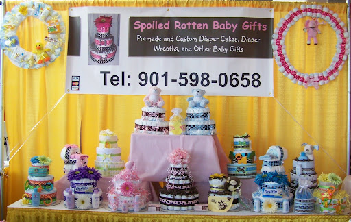Spoiled Rotten Baby Gifts: Diaper Bassinets