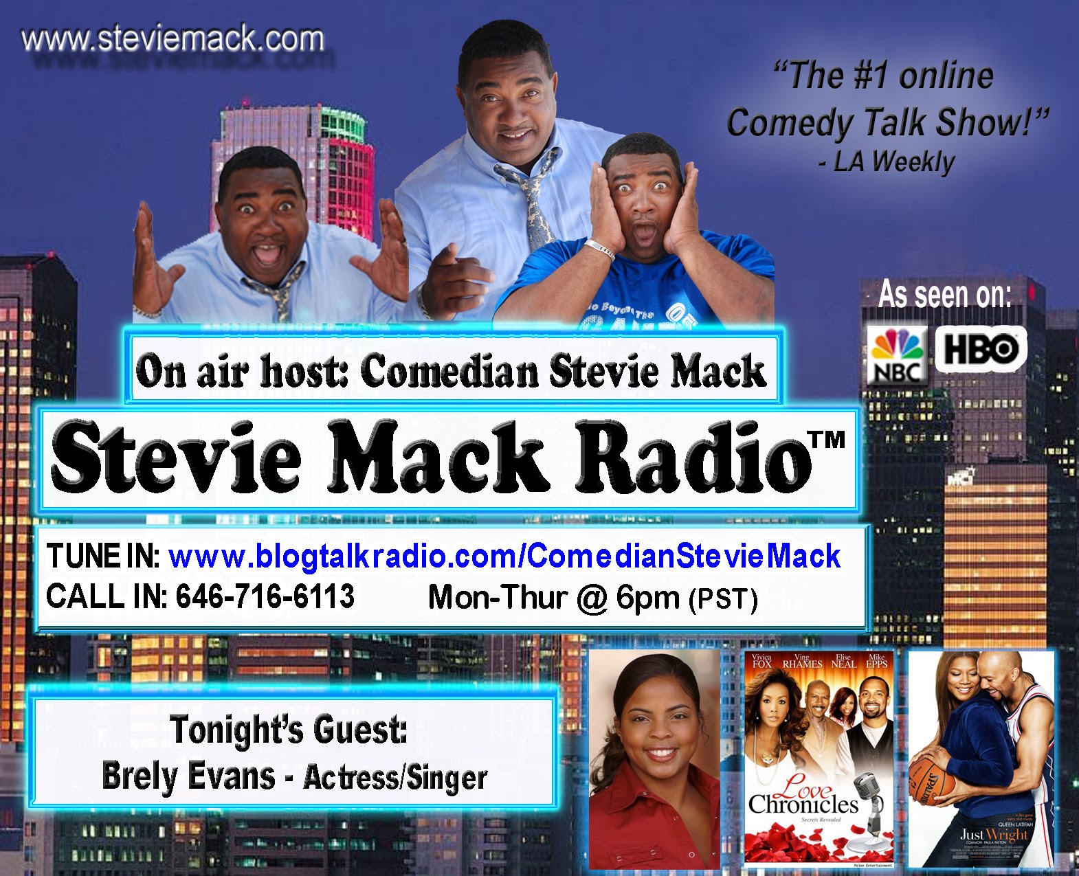 Comedian Stevie Mack: July 2010