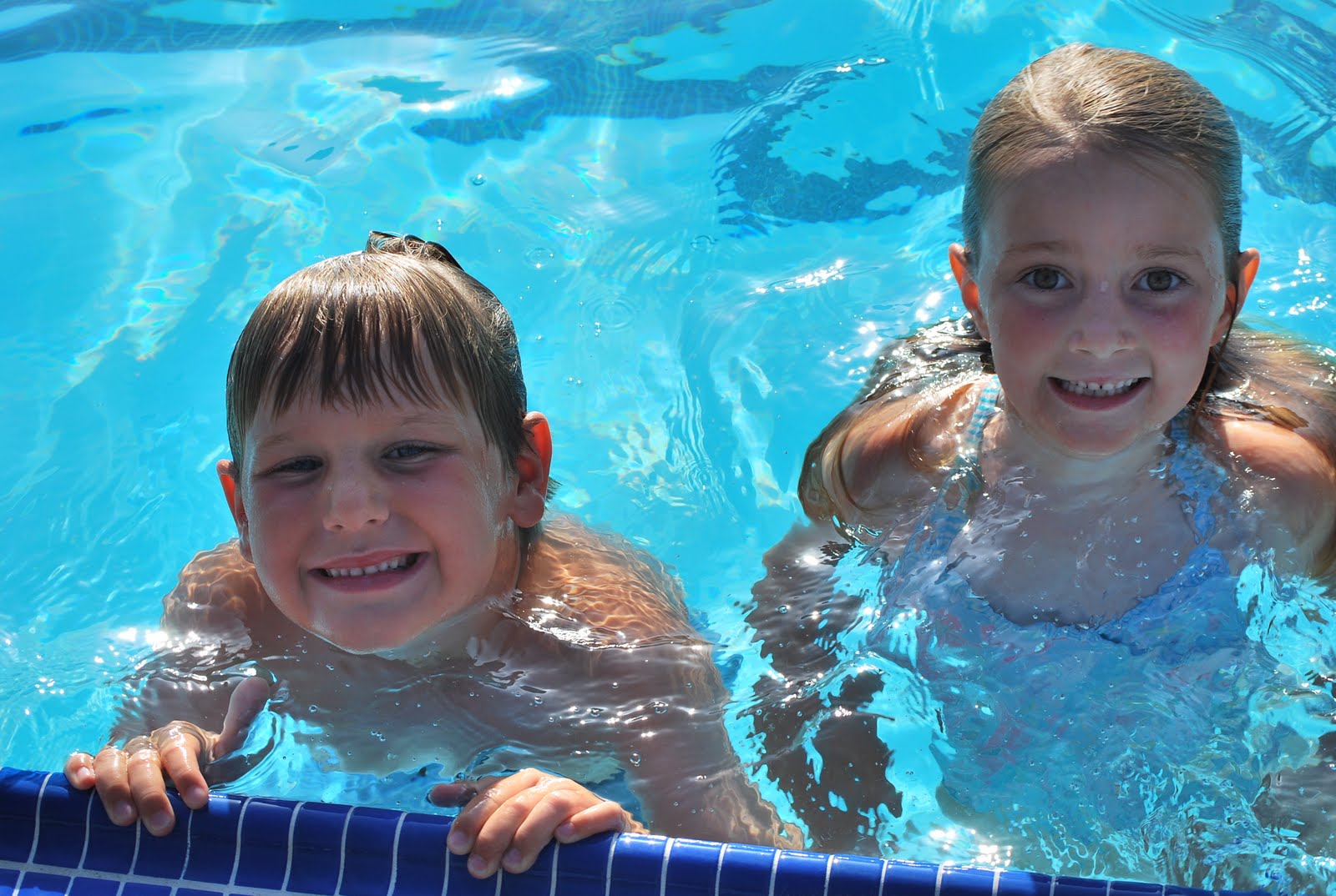 The Buhrley Family: Swimming Lessons