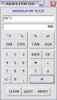 Membuat Kalkulator dengan VB ( Microsoft Visual Basic 6 ) | MANY-CARA