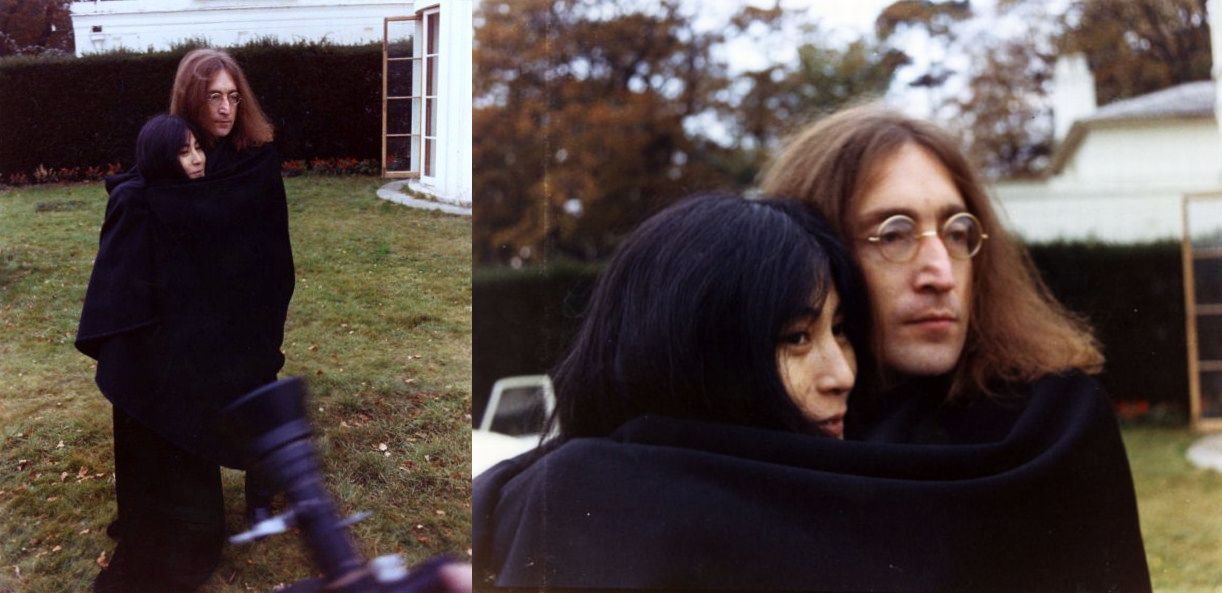 Tittenhurst Park: John Lennon and Yoko Ono at Tittenhurst Park: 1969