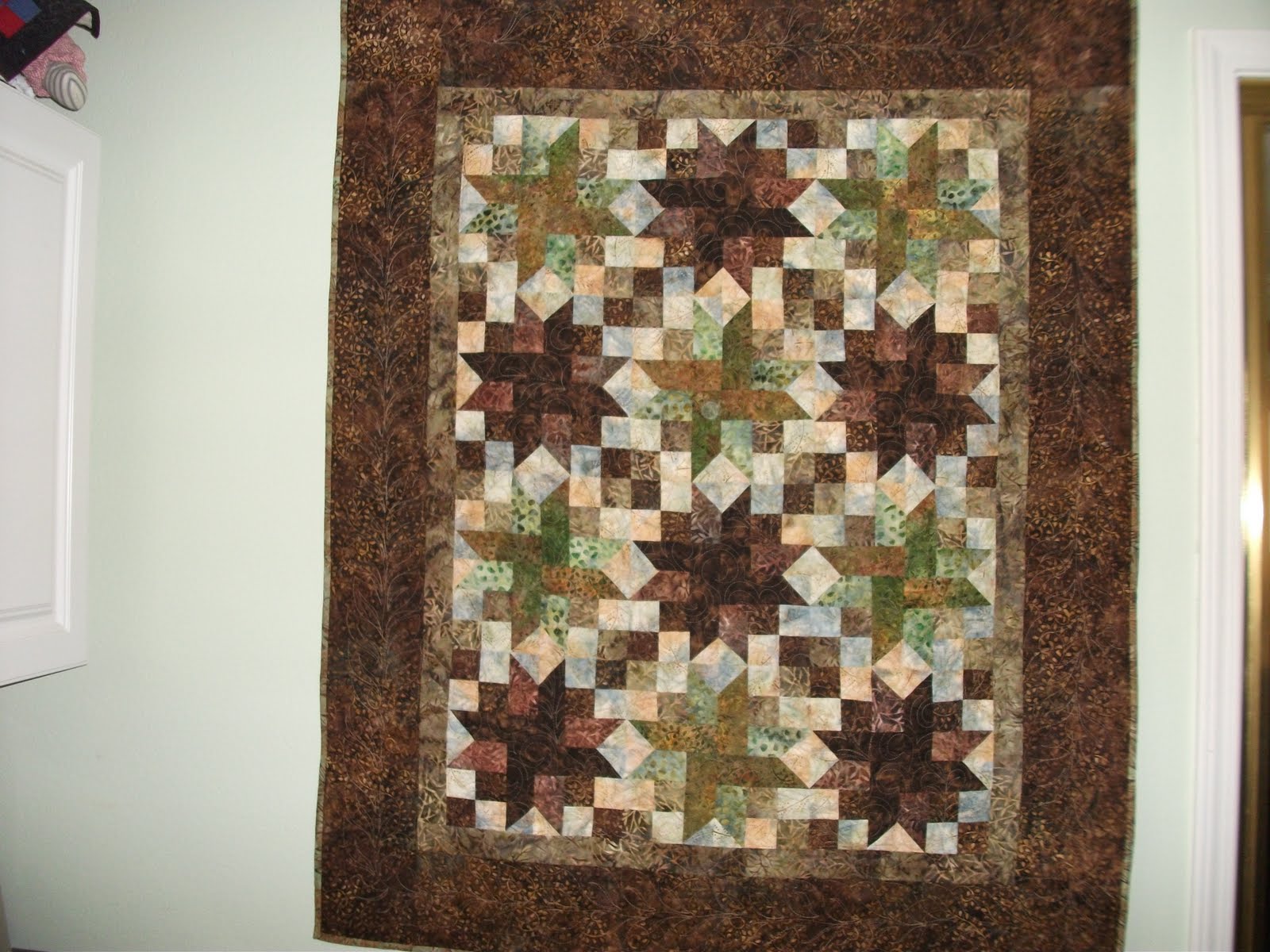 Cozy Little Quilts: Fall Batik Quilt