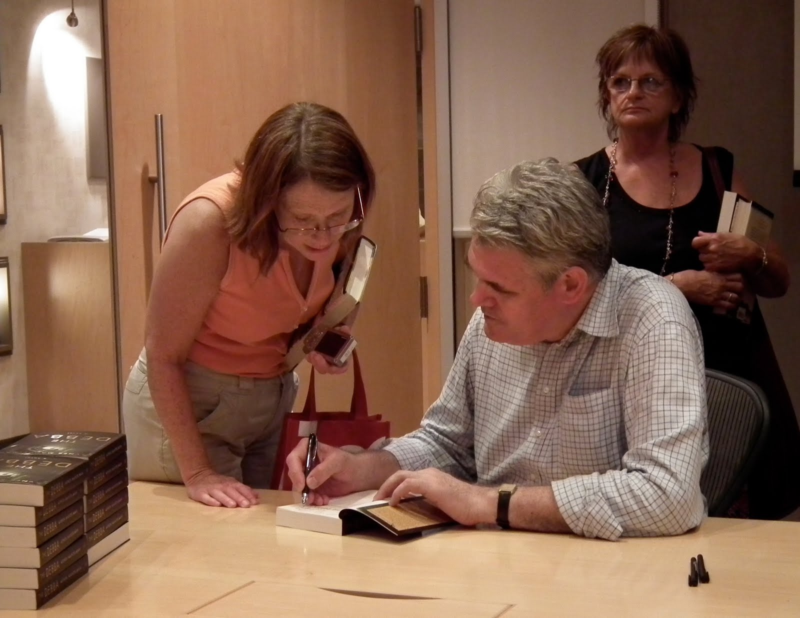 Wyvern's Peak Writing: Avner Mandelman and David Mitchell Bookseller Event