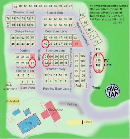 nudistresort: Avatan/Minnesota/Nude resorts