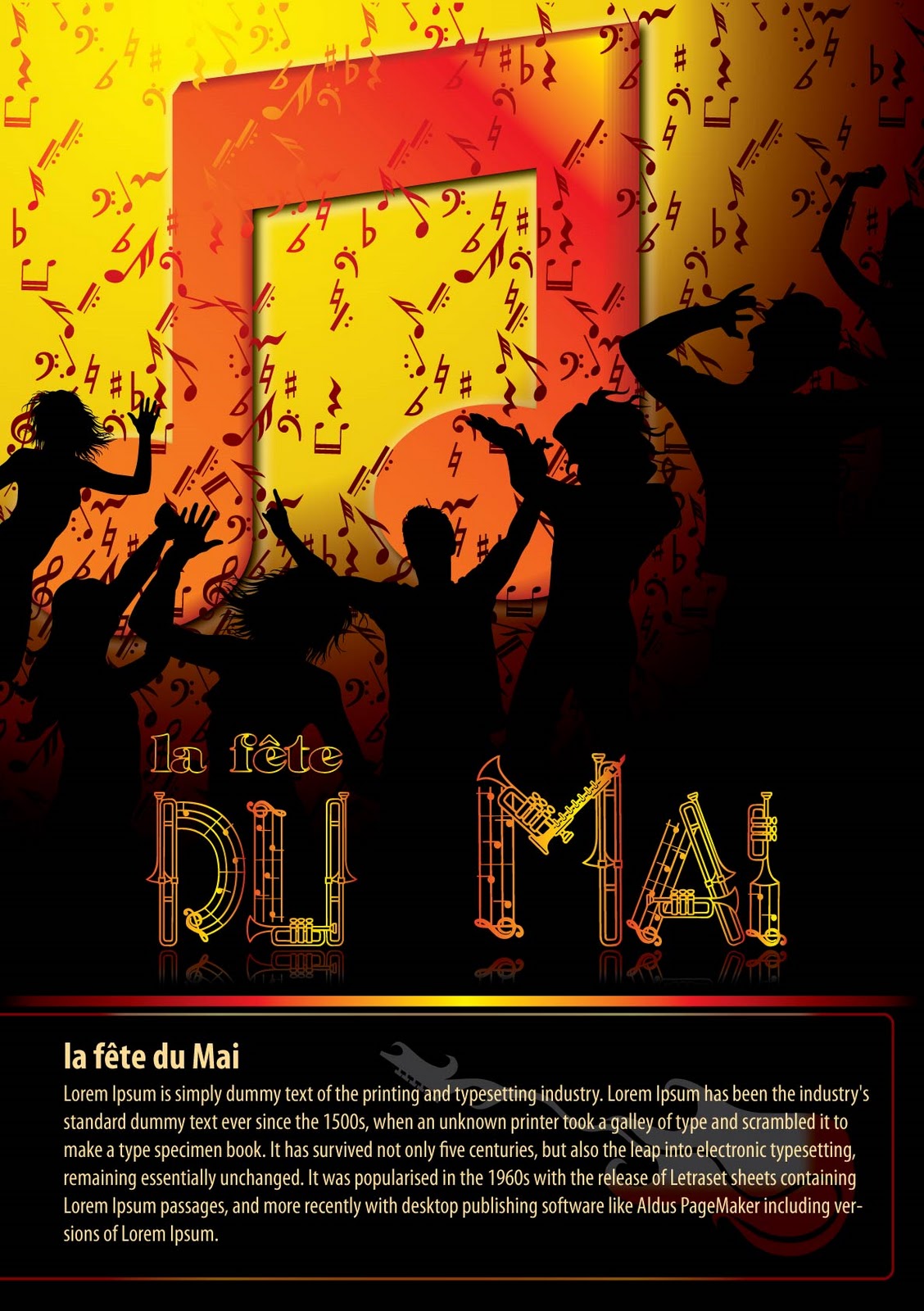 La fête du Mai Poster | CMB - Portfolio