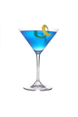 Recipes & More with Apron Madness: Martini Week ... Blue Bikini Martini