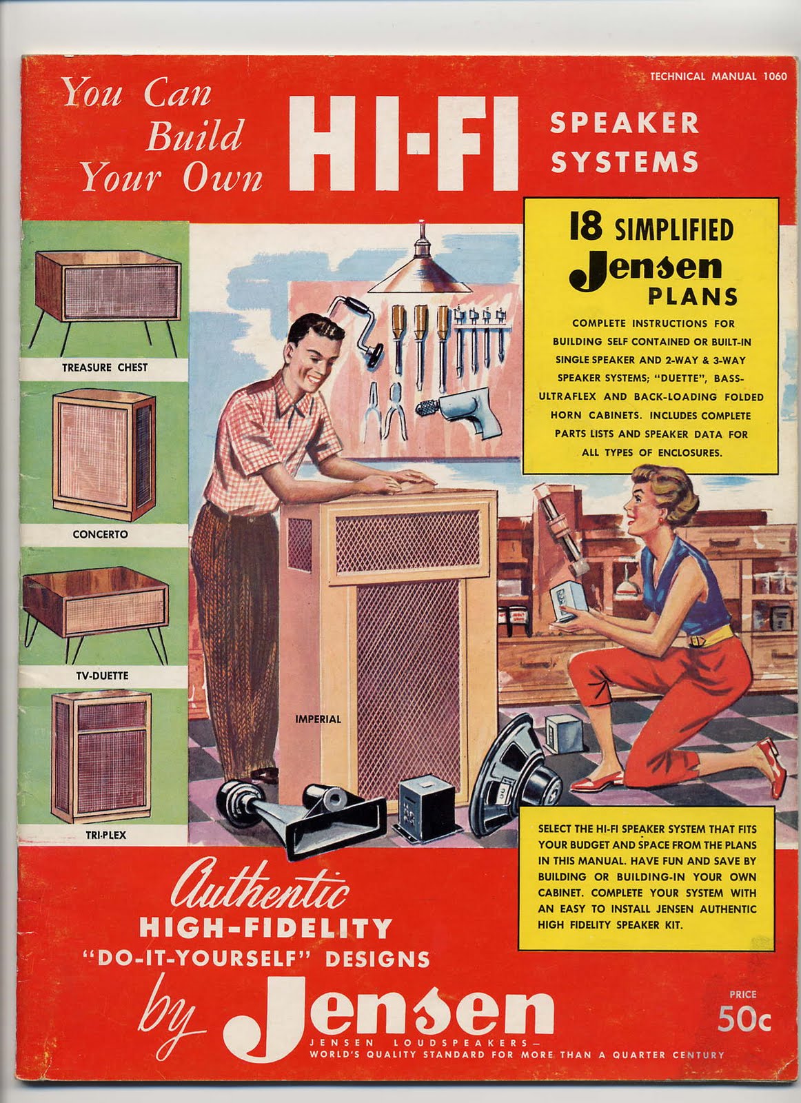 Hornloaded Audio Blog: 18 simplified Jensen Plans