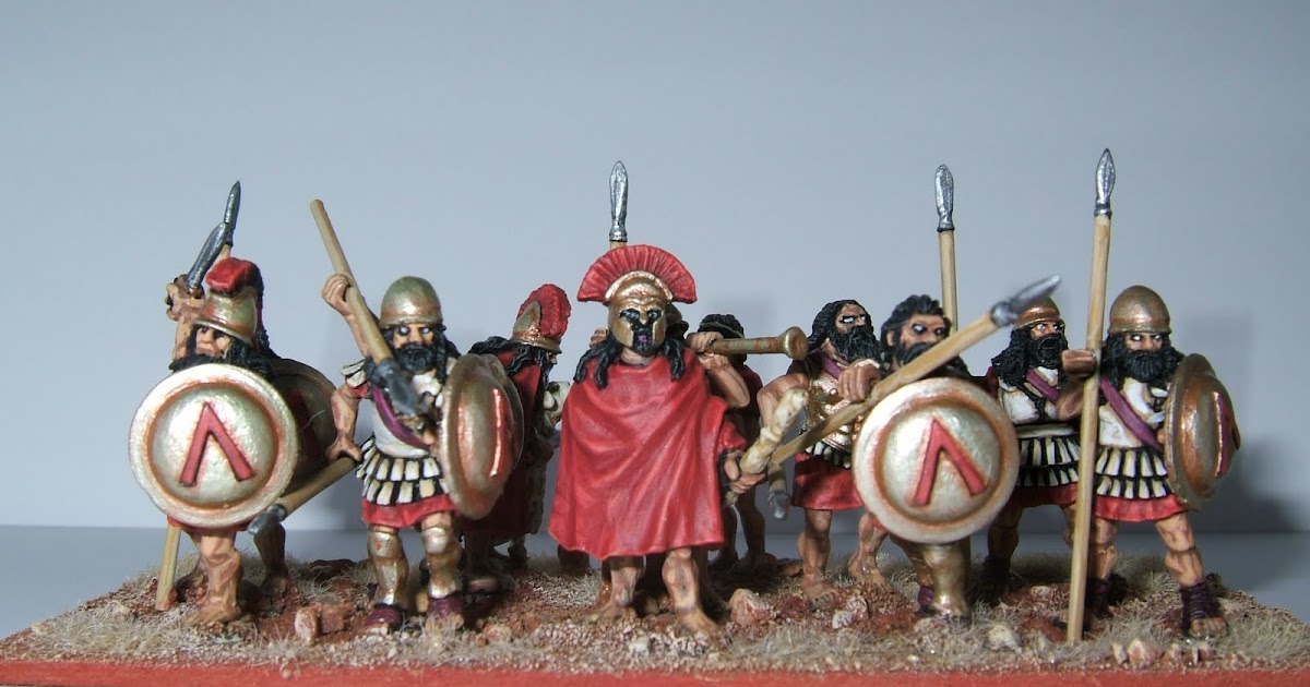 Brushes and Bases: Spartan Army Composition