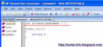 How to get LoadRunner iteration number - using global variable?