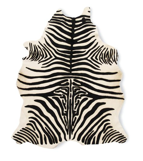 Make Your Own zebra rugs