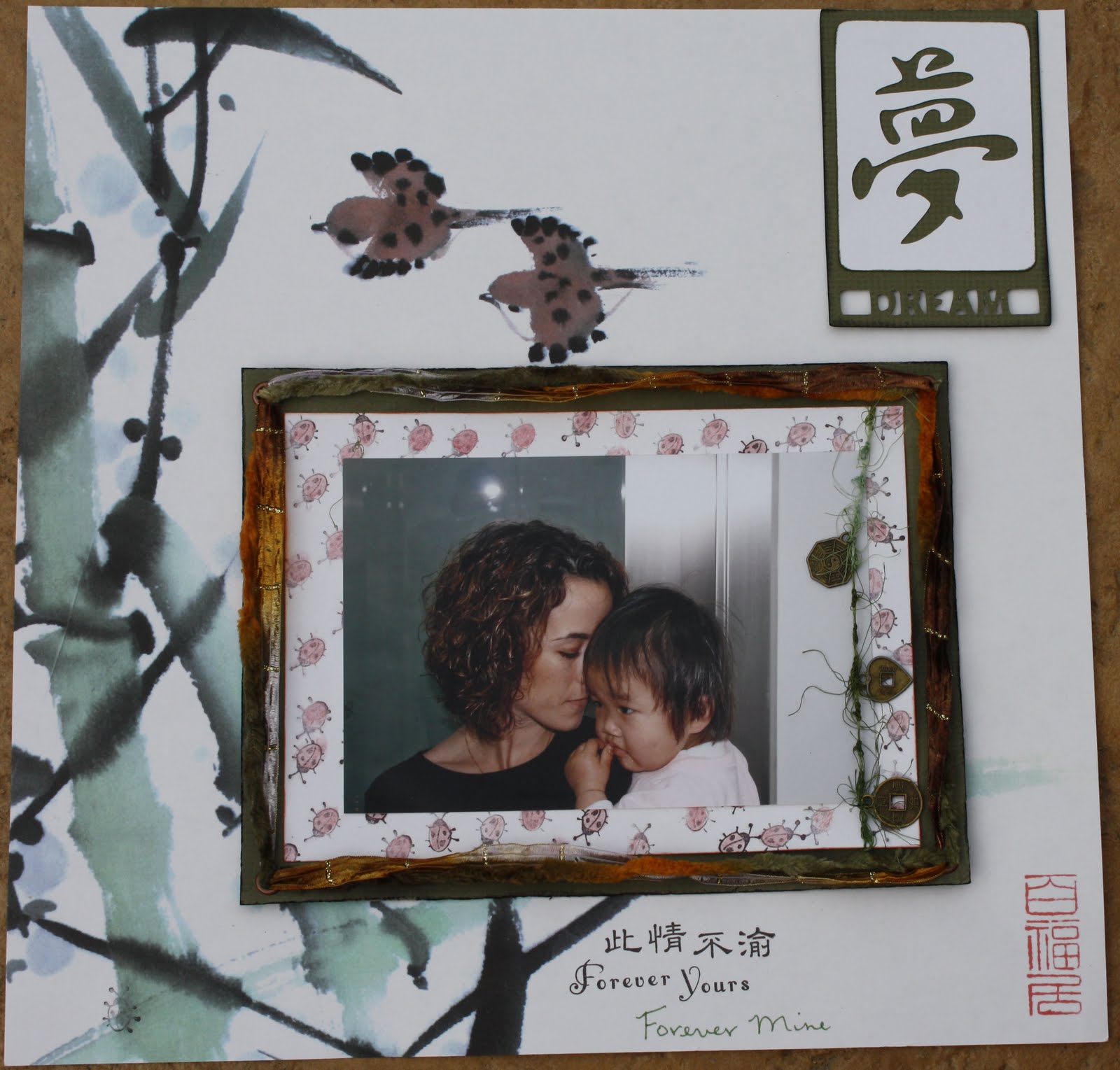 Lala's World: More China scrapbook pages