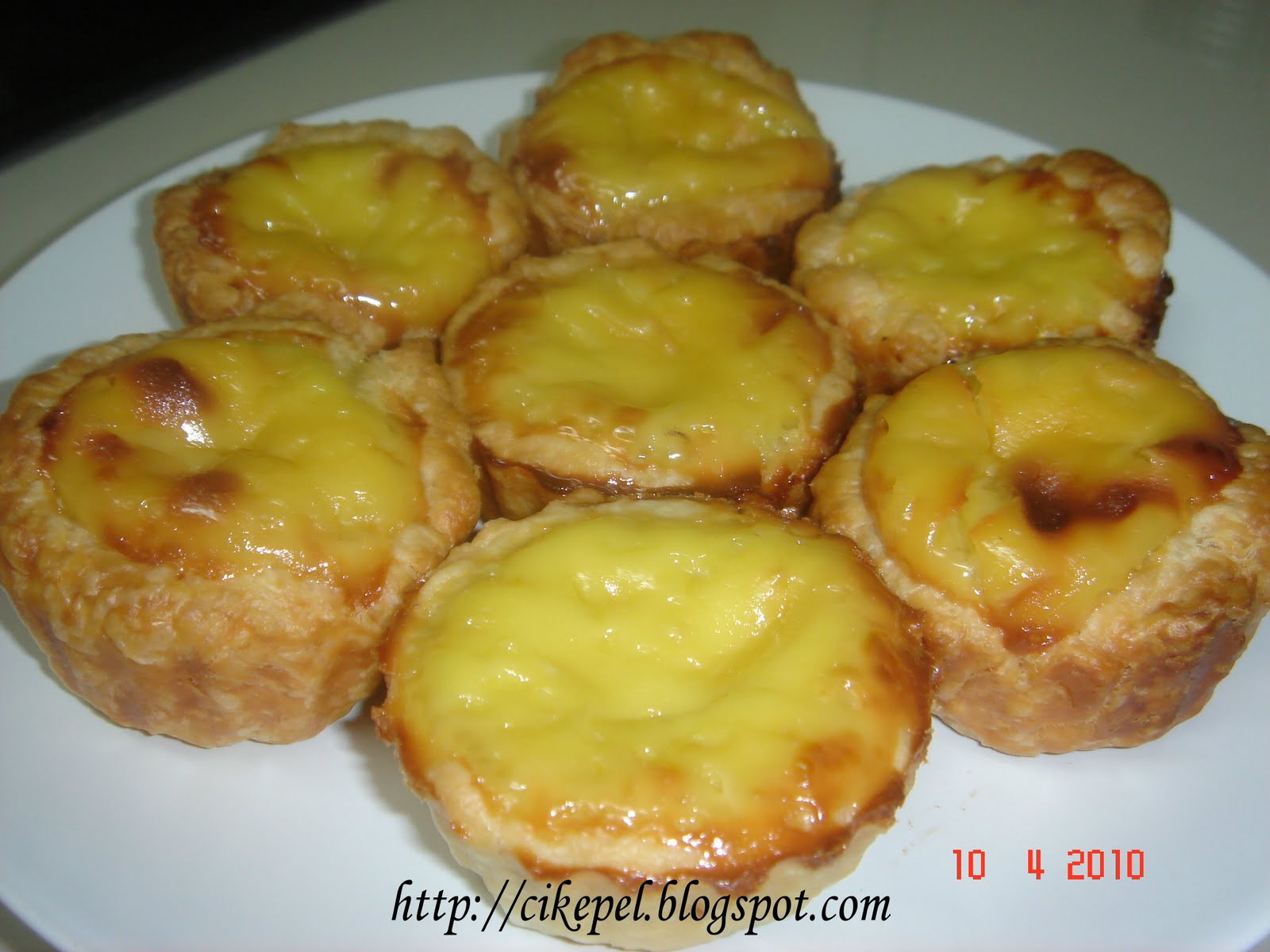 Keluarga & Resepi: ^_^: Portuguese Egg Tart - Ulangan 2