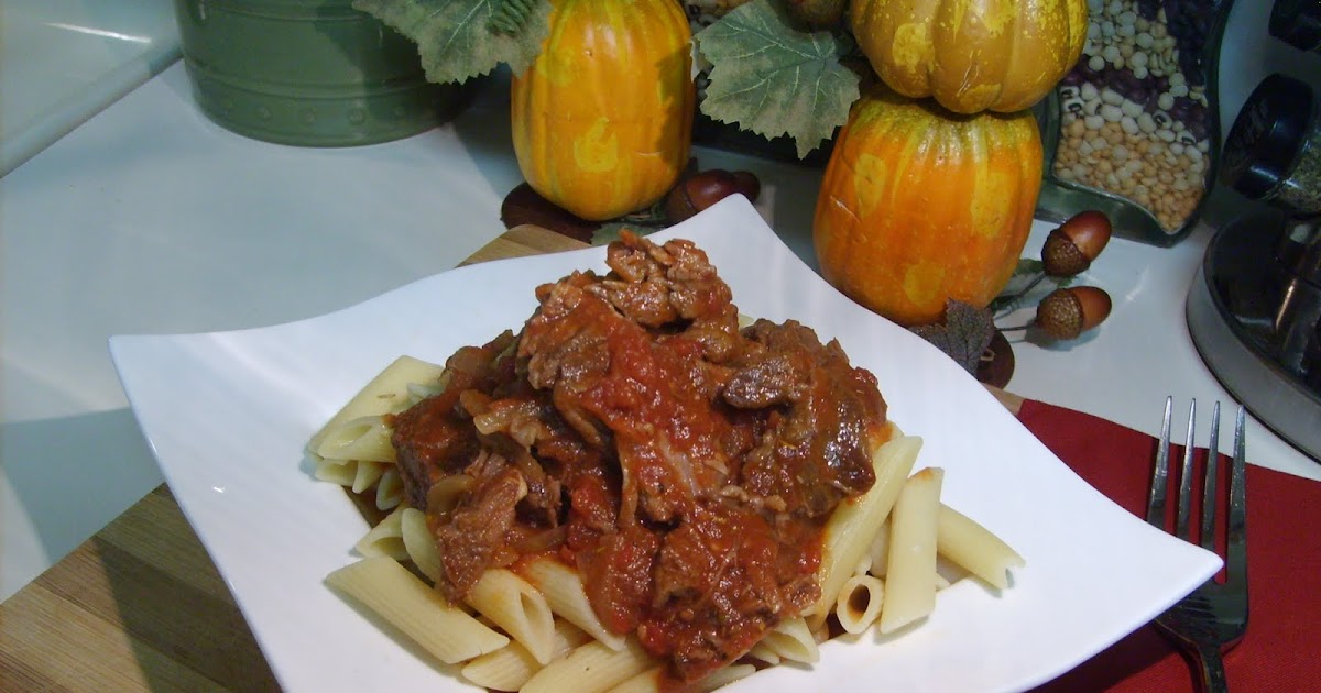 The Open Pantry: Braised Beef Ragout with Penne Pasta