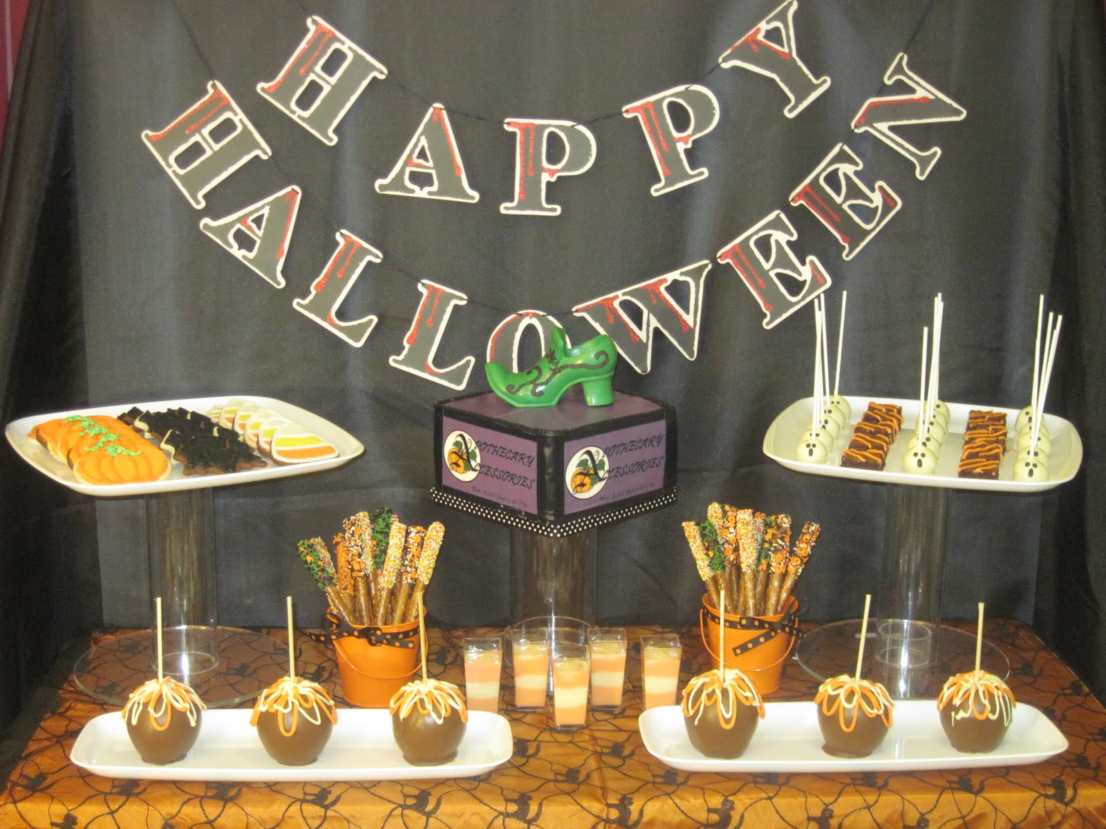 Storybook Bakery Blog: Halloween Dessert Buffet Table