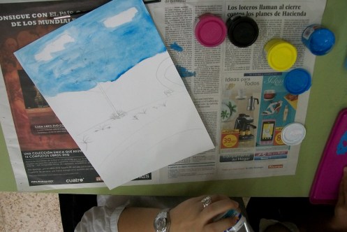 plásticazurita: ¿Cómo pintar con témperas?