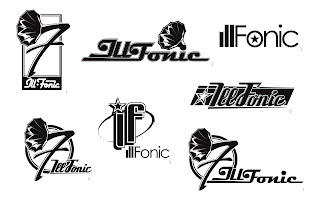 IllFonic Logo Design Progression