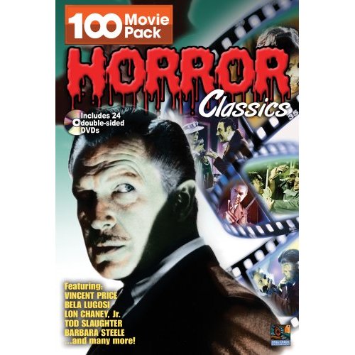 The Mill Creek Horror Watcher: Horror Classics 100 Movie Pack