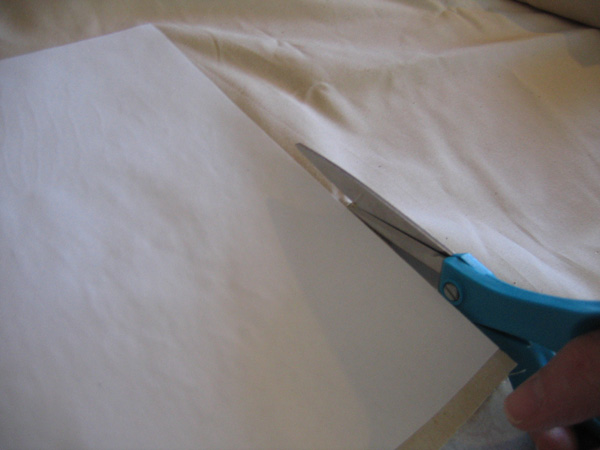 By Your Hands: Printing on Fabric Using Freezer Paper...