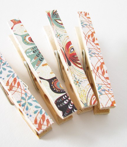 By Your Hands: Handmade Spotlight - Altered Clothespins