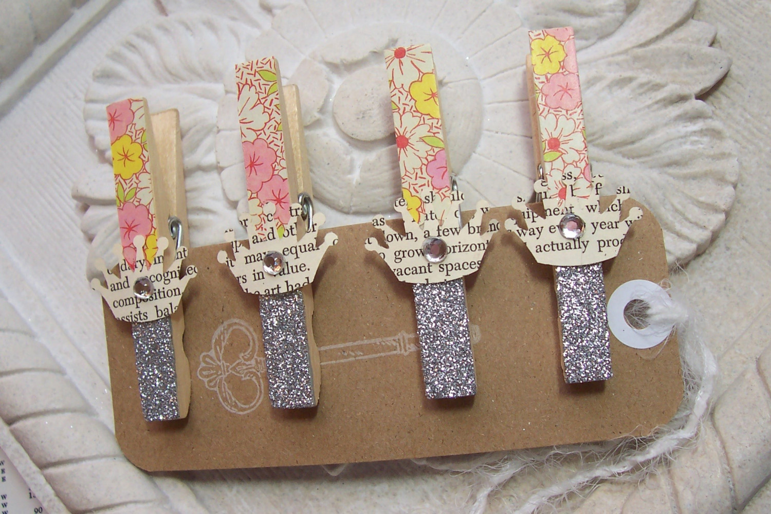 By Your Hands: Handmade Spotlight - Altered Clothespins
