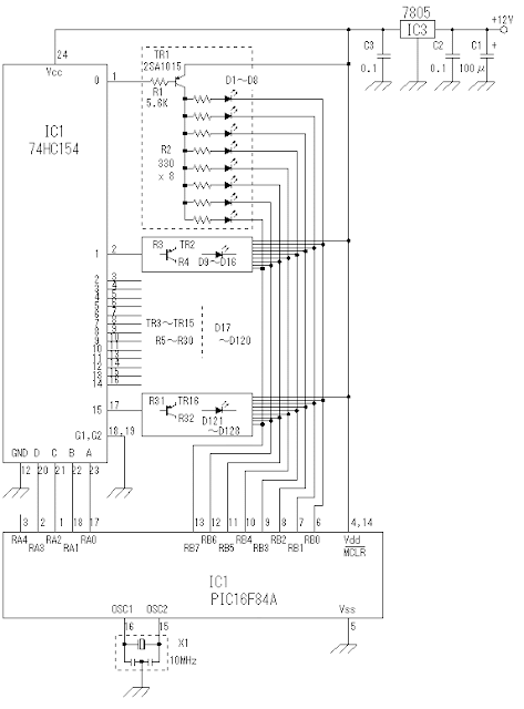 Pic Microcontroller Programming Moving Message Display