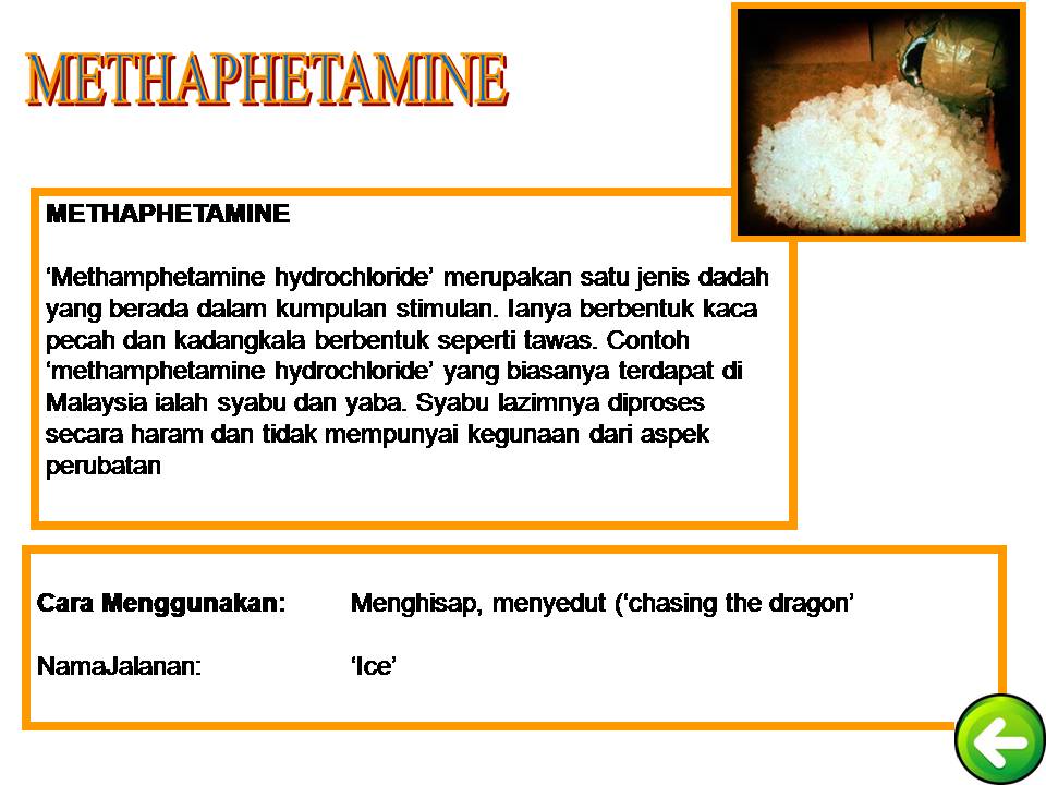 PPDa: Jenis-jenis Dadah