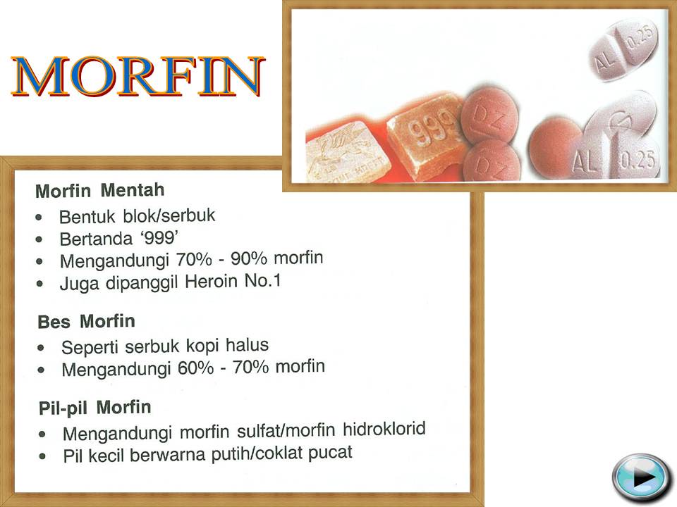 PPDa: Jenis-jenis Dadah