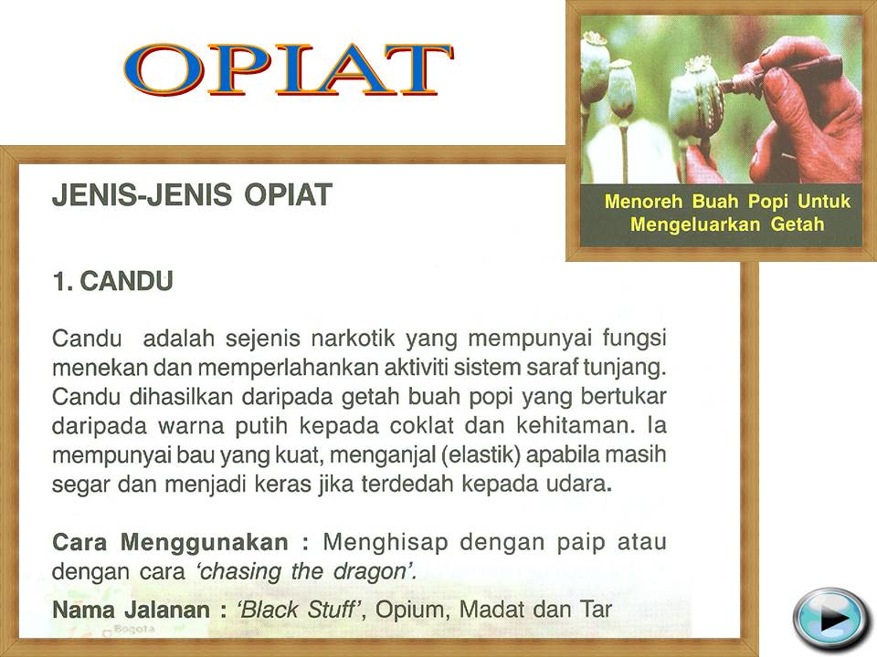 PPDa: Jenis-jenis Dadah
