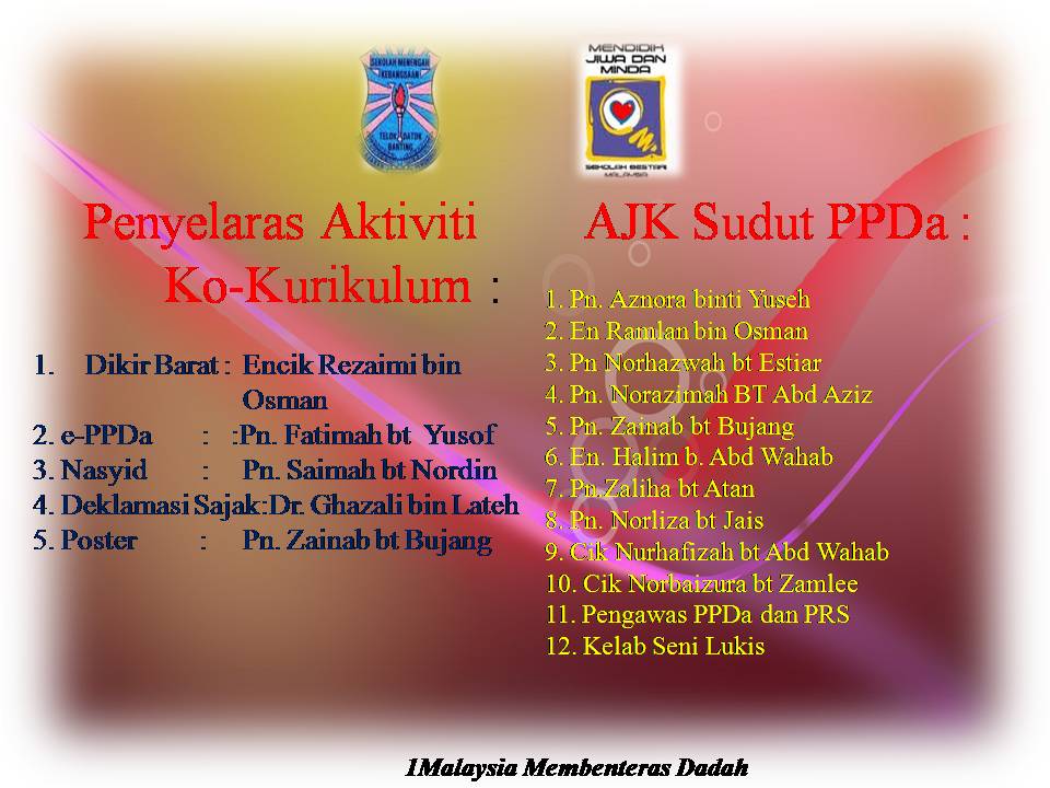 PPDa: PPDa SMK. Telok Datok