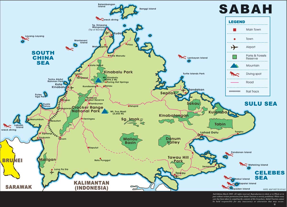 SABAH BORNEO TRAVEL GUIDE: SABAH BORNEO TRAVEL GUIDE